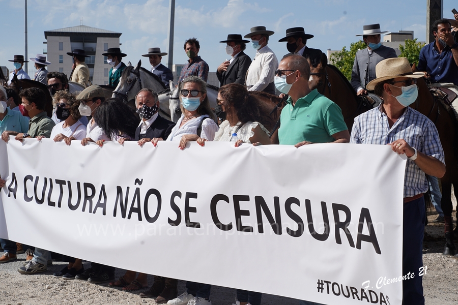Manifestação pela liberdade cultural, - PararTemplarMandar